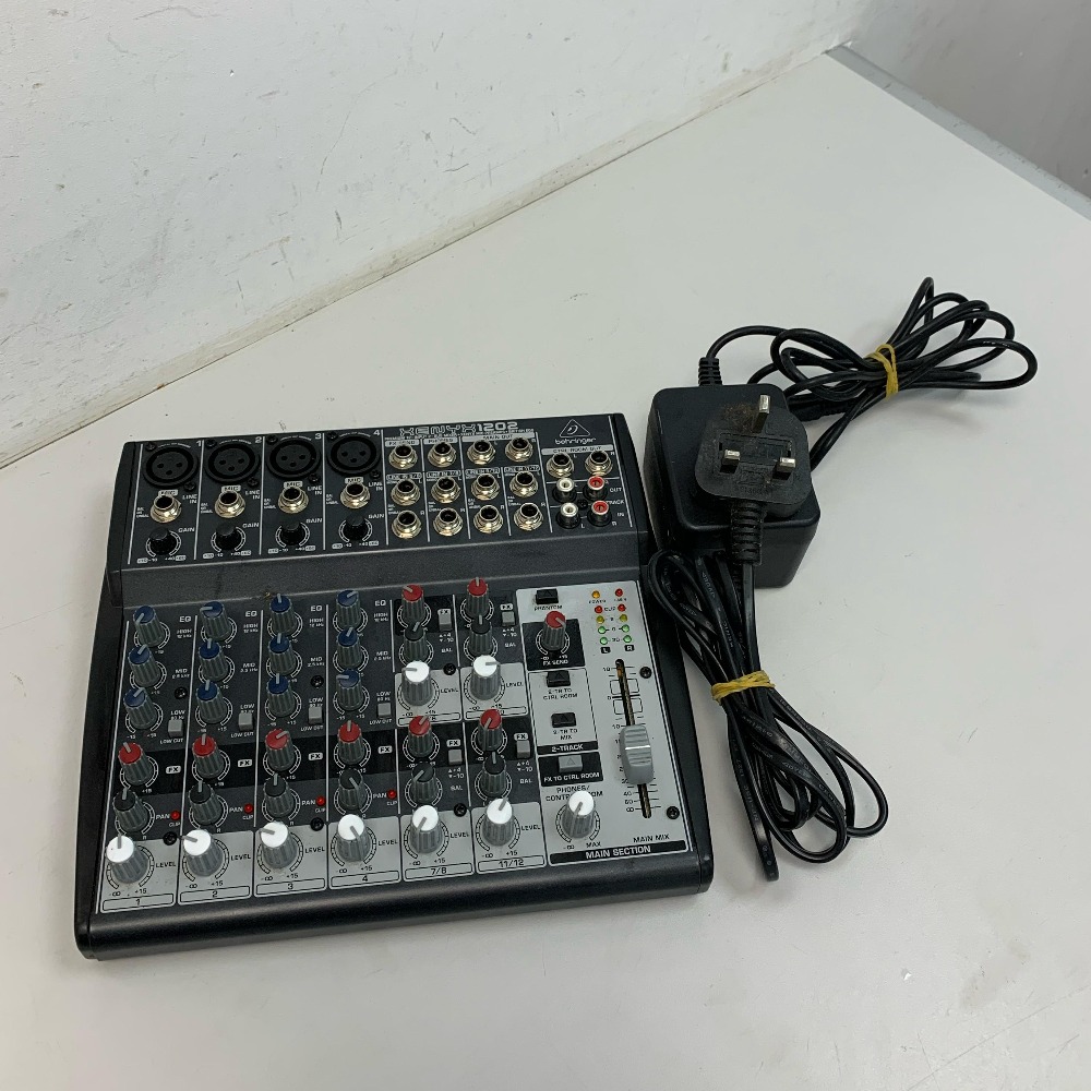 Pre-owned BEHRINGER XENYX 1202 MIXER - Own4Less